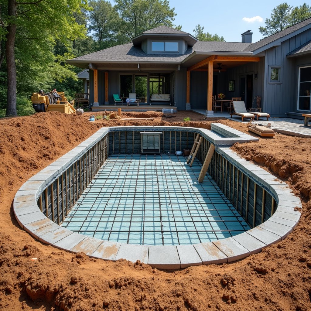 Pool Construction in Avenir - Schiller Pools